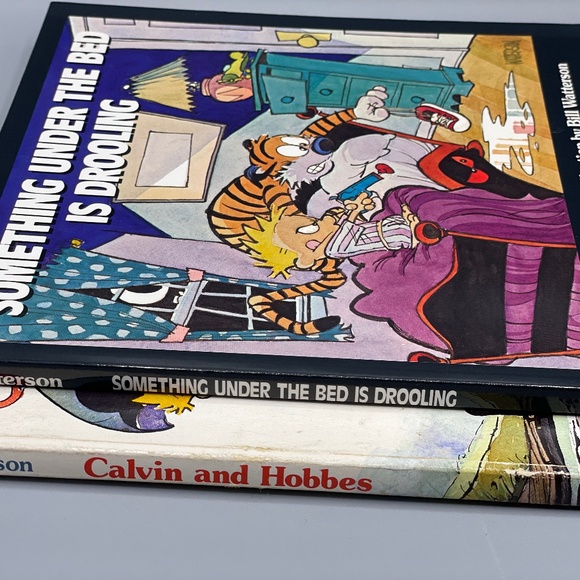 William Watterson | Accents | Vintage Calvin Hobbs Something Under The ...